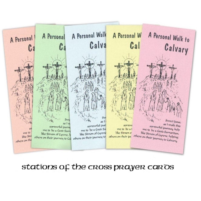 Stations of the Cross Prayer Cards | Watermead Gift Shop